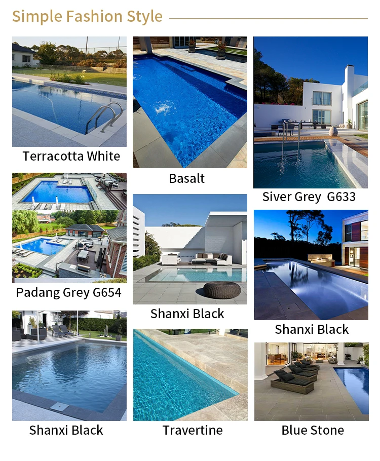 Yellow Granite G682 for Pool Pavers & Coping - Durable & Stylish