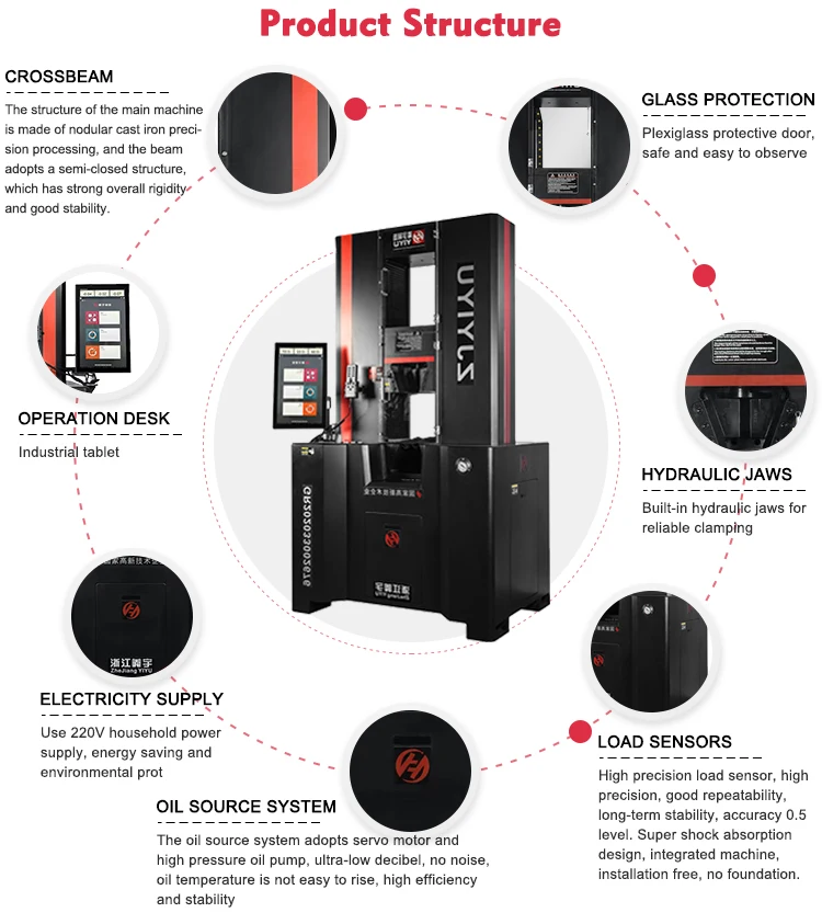 Wyw-300ss Universal Tensile Test Machine Laboratory Testing Equipment ...