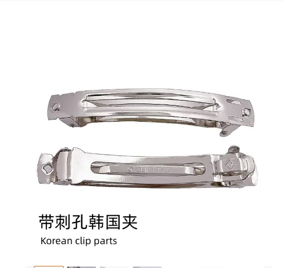 Wholesale Customization Diy Stainless Steel Metal Hair Clips ...