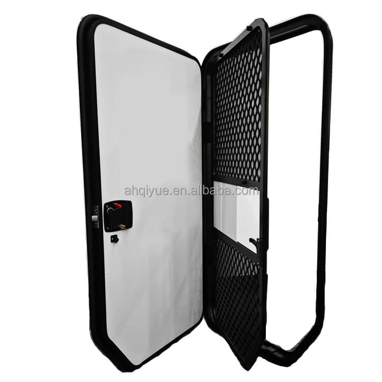 Custom Teardrop Style Caravan Trailer Hybrid Camper Entry Door With ...