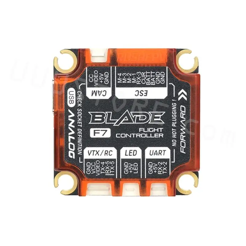 RUSHFPV RUSH BLADE F722 V2 Analog Flight Controller ICM42688P 16MB ...