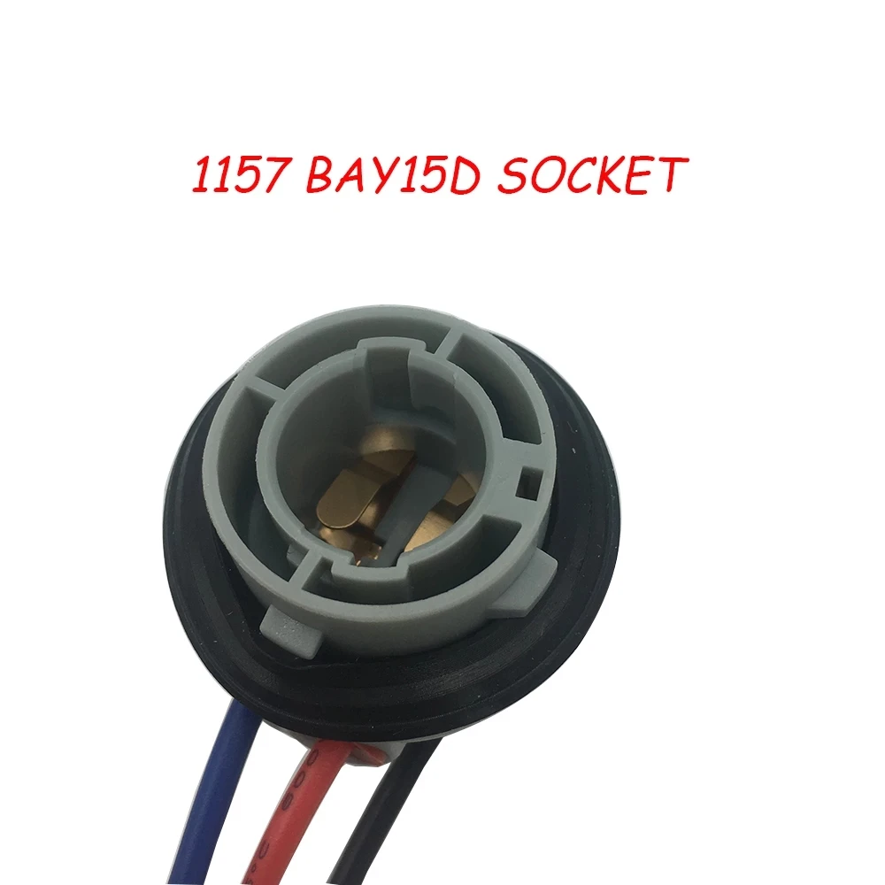 1156 BA15S BAU15S Adapter – Car LED Bulb Socket Connector for 1157 ...