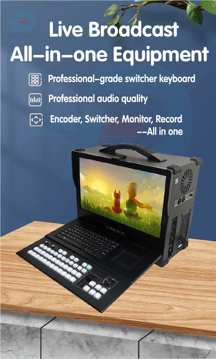 All-in-one Live Streaming Broadcast Machine Supports Facebook Linkedin ...