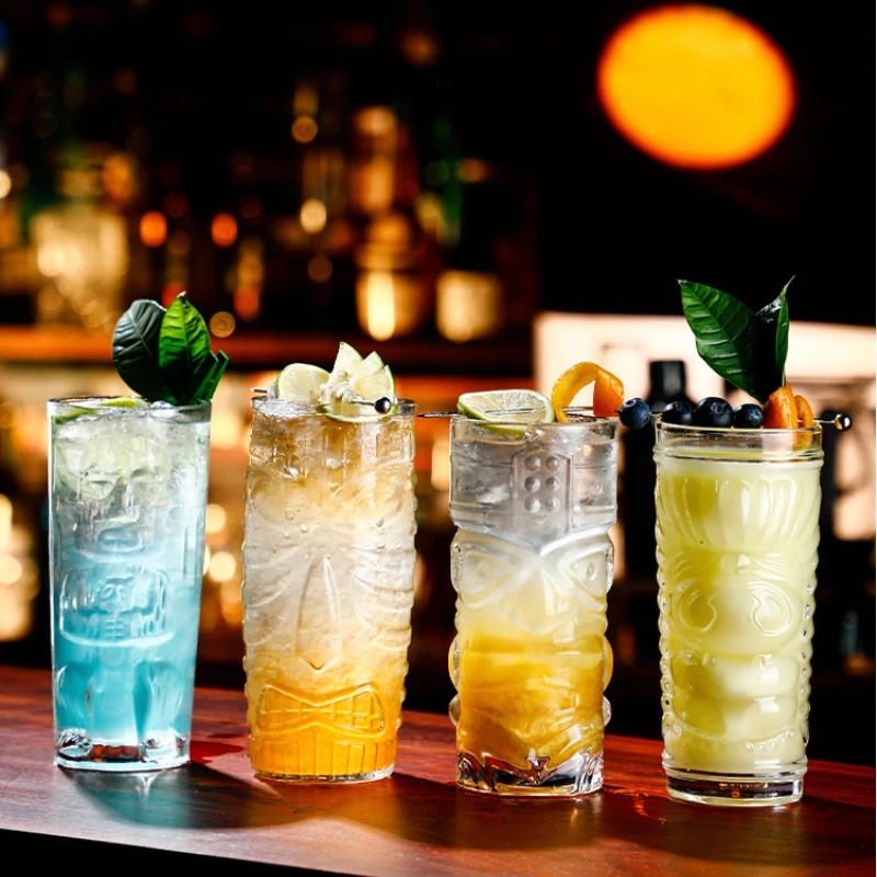 Wholesale Tiki Mug Cocktail Glasses - Creative Glassware for Tiki Bars ...