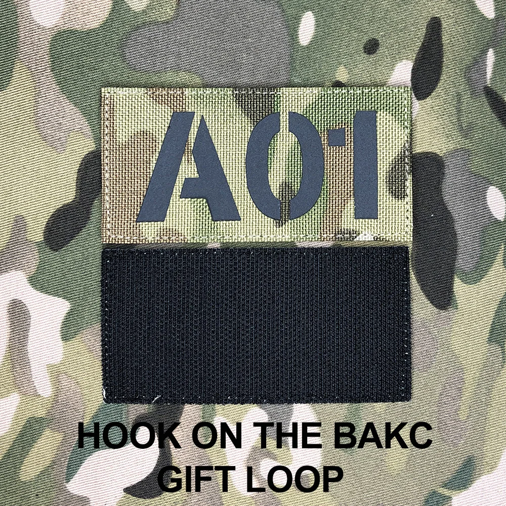 Laser Cutting Ir Iff Infrared Reflection Custom Patch Radio Call Sign ...