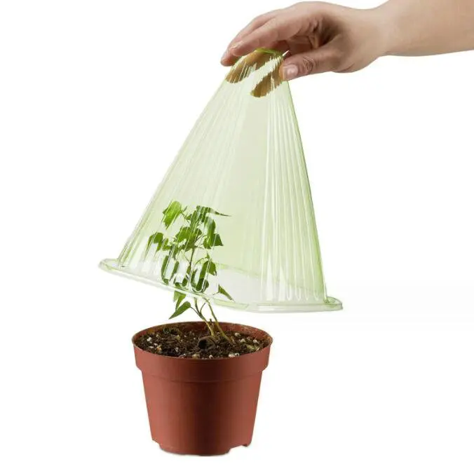 Hot Sale10/20pcs Garden Cloche Dome Reusable Bell Jar Plants Covers ...