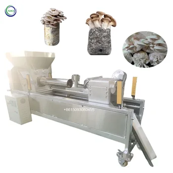 Automatic Oyster Mushroom Fungus Substrate Blender Mixer Bagging ...