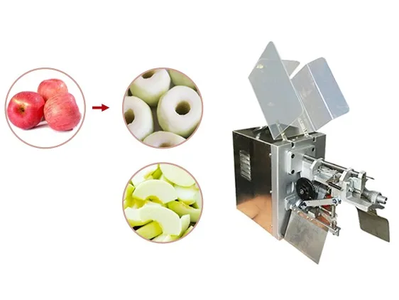Automatic Apple Peeler Corer Slicer Machine Stainless Steel Apple ...