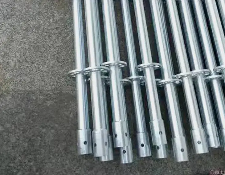 Steel Scaffolding Ladder Clamp Galvanized Ring Lock Scaffold With Holks ...