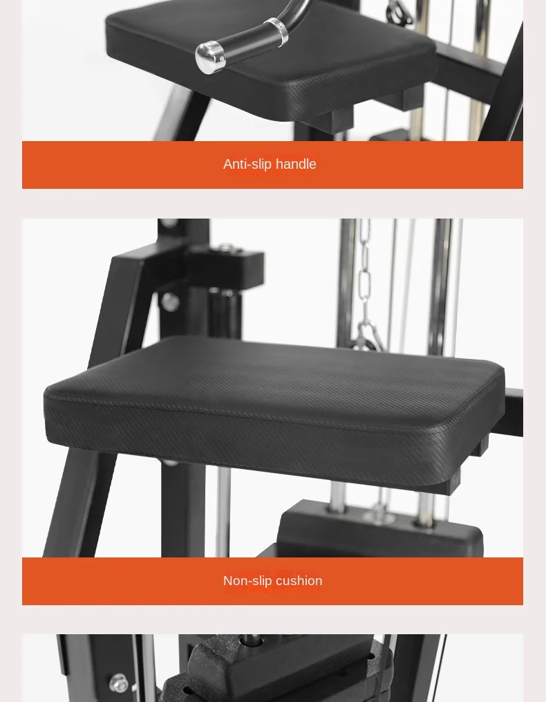 Assisted Chin / Dip Machine - TAPSPORTS Plate-Loaded Pull-up Machine