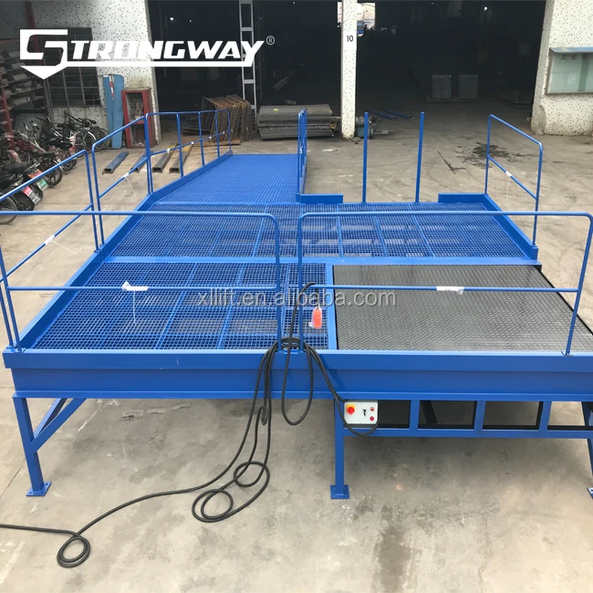 6tons Customized container loading platform with loading and unloading ...