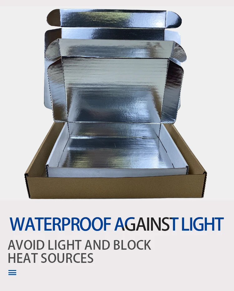 Wholesale Custom Aluminum Foil Paper Packaging Box Corrugated Cardboard ...