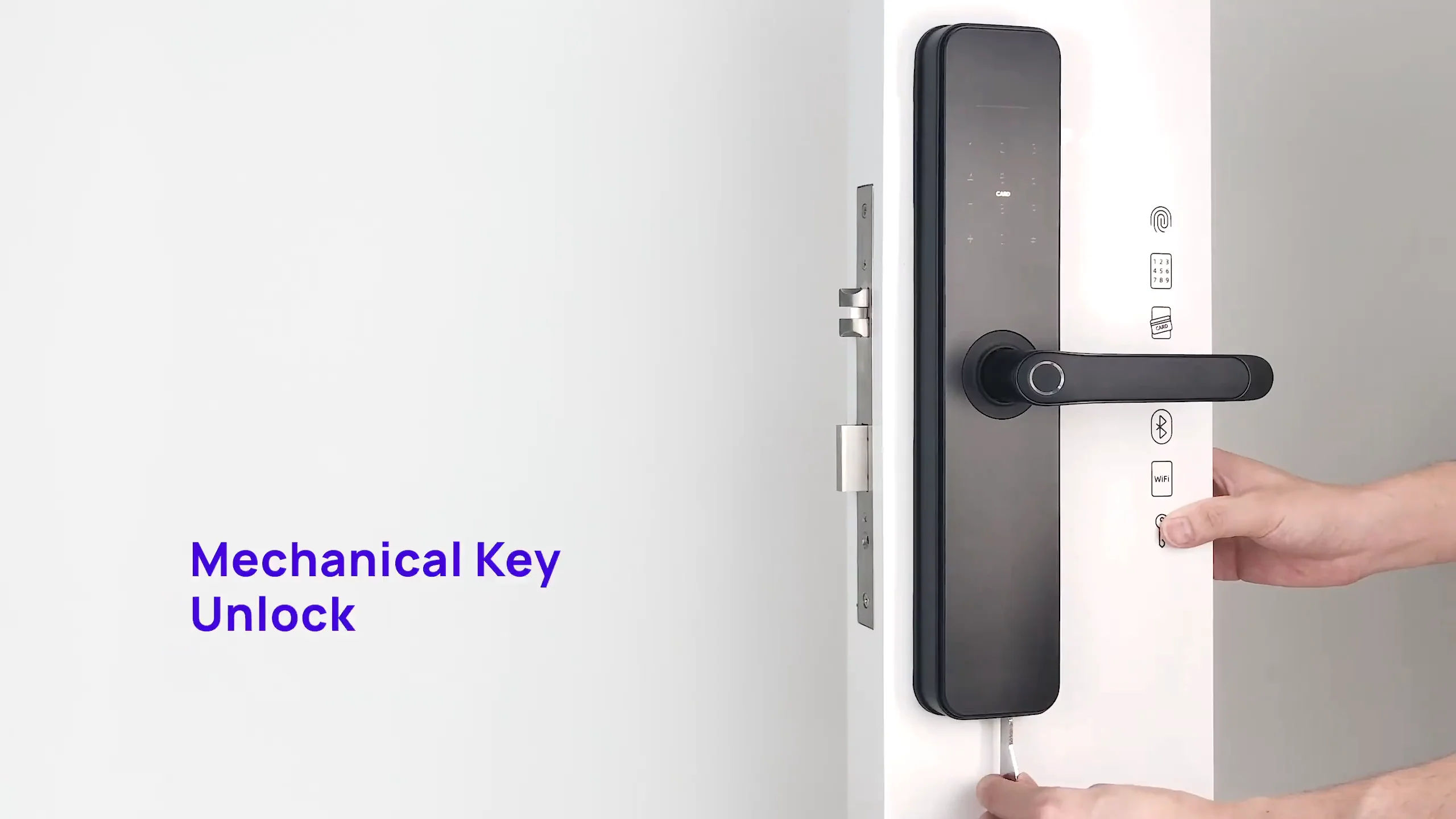 Liliwise Waterproof Outdoor Motorized Door Lock Ttlock Ble Mobile Tuya ...