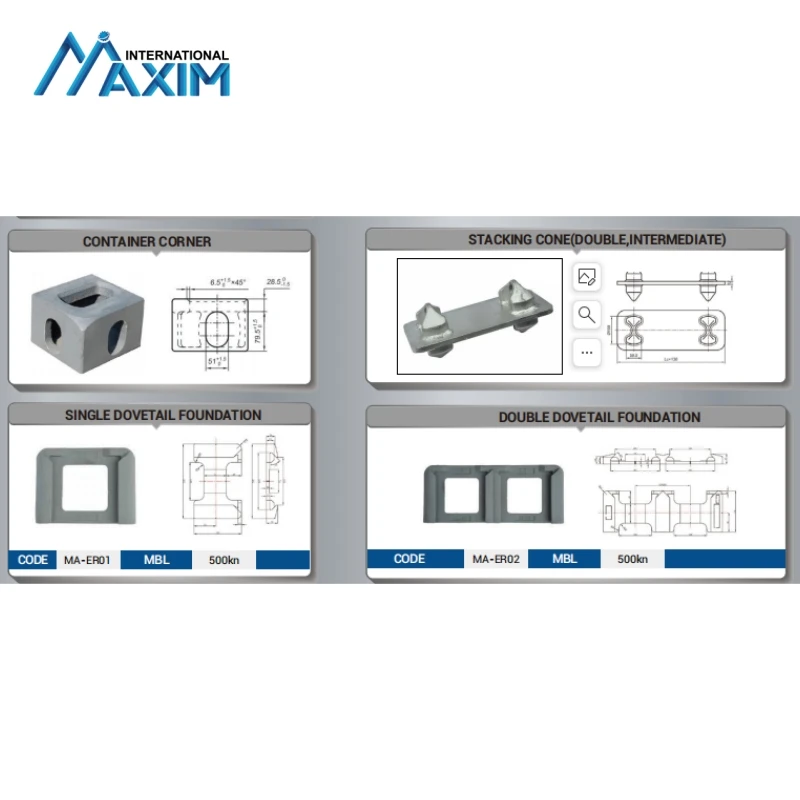 ISO Shipping Container Parts Castings - Durable & Versatile