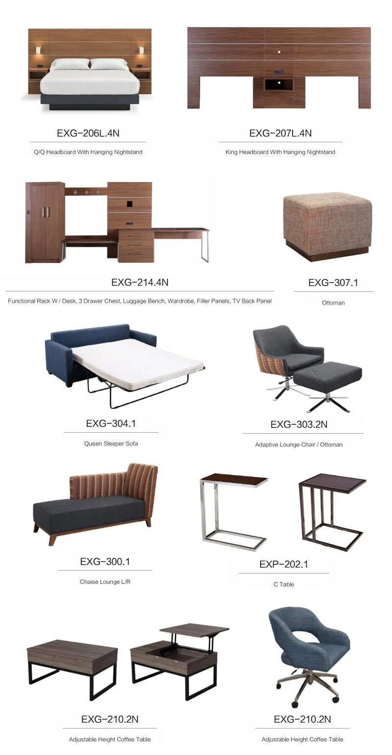 Foshan Wood Holiday Inn Express Formula Blue Pool Hotel Furniture
