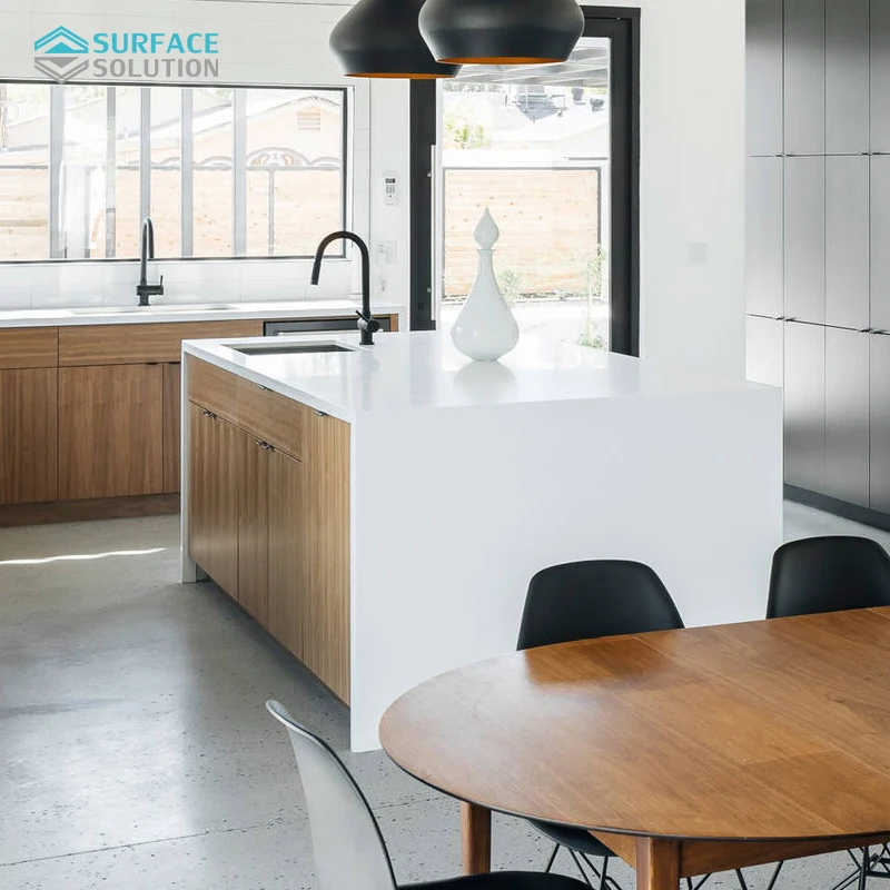 Solid Surface Concrete Benchtop Kitchen Island Counter Benchtop In ...