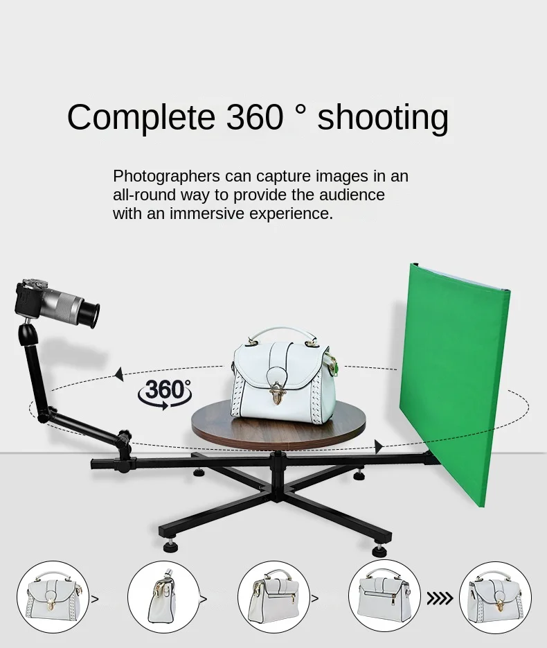 360 Rotation Video Shooting Platform 360 Degree Photography Display ...