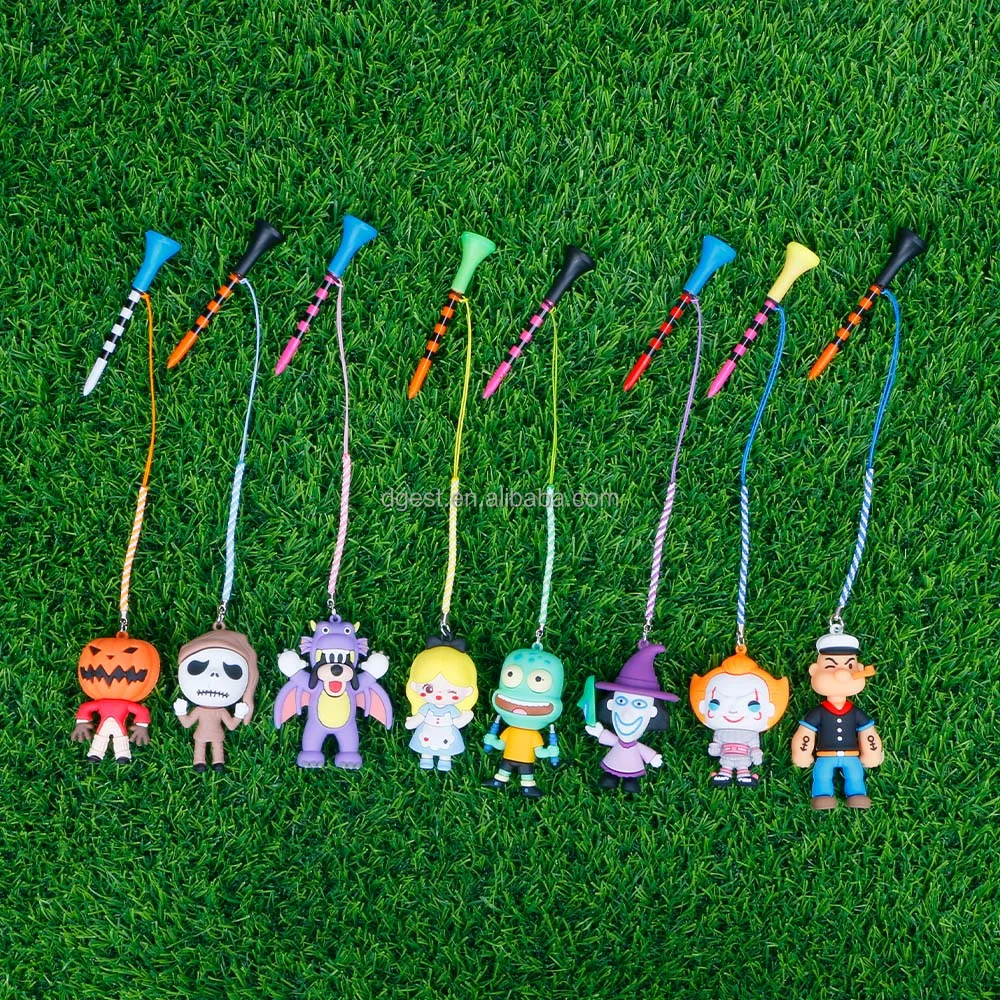 Wholesale Golf Plastic Tee 83mm with Anti-Loss String