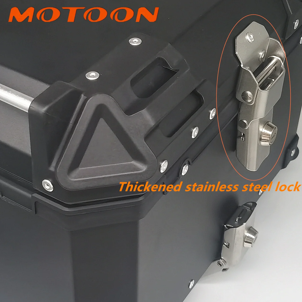 Strongest 40l Motorcycle Top Box Aluminum Tail Box Motorcycle Top Case ...