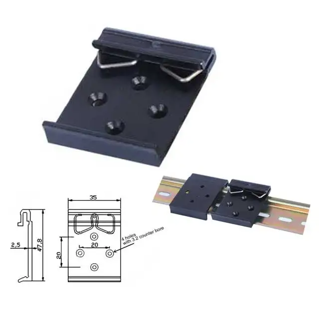 DIN Rail Mounting Brackets - Secure and Versatile Solutions