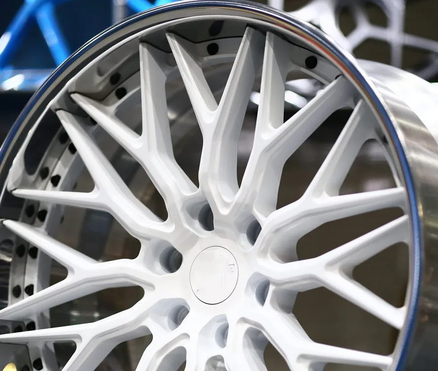 BOLUN Two Piece Gun Mental Gray 5x115 Wheels for Dodge Challenger