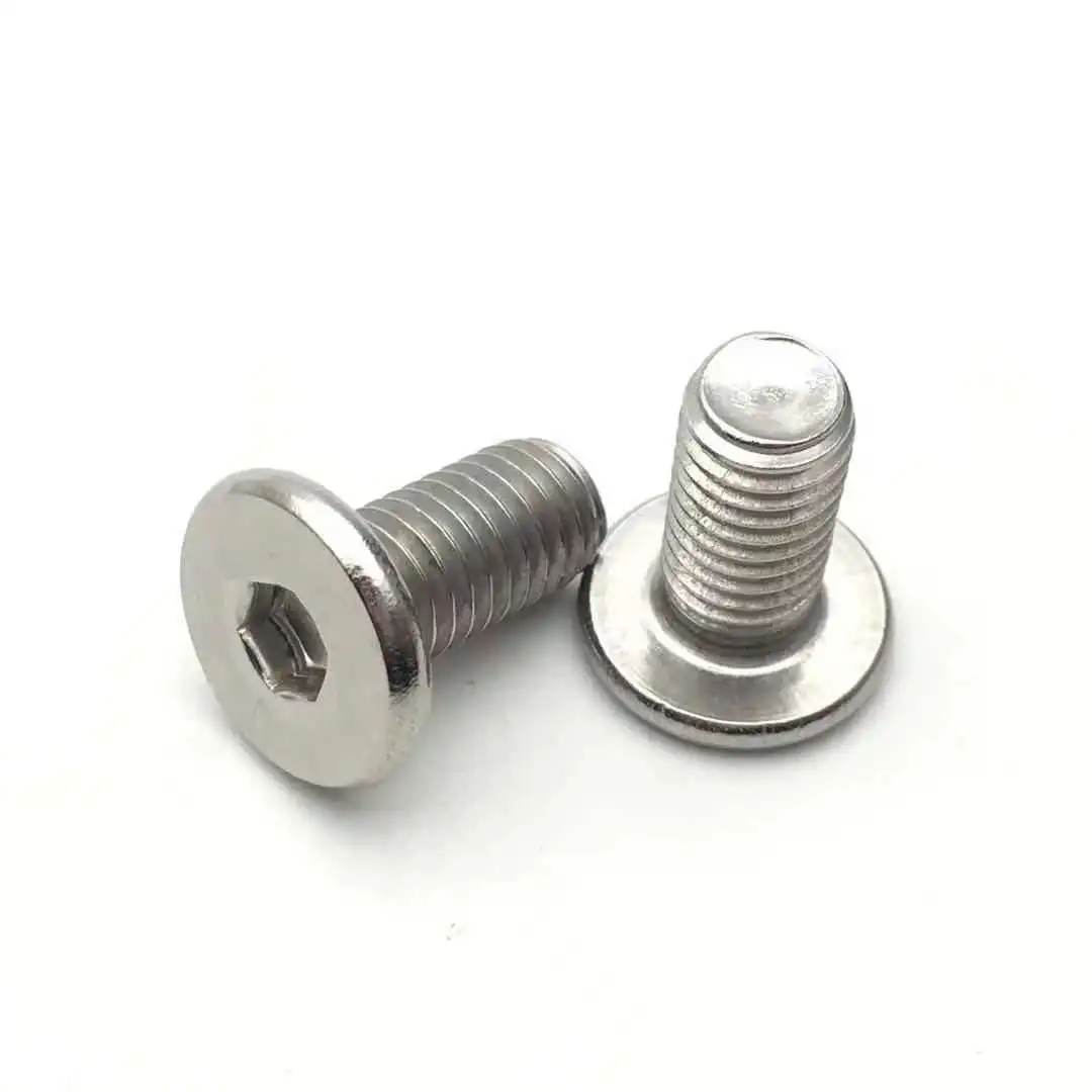 M1.6 to M8 Stainless Steel Hexagon Socket Bolt Ultra Low Head Cap Screws