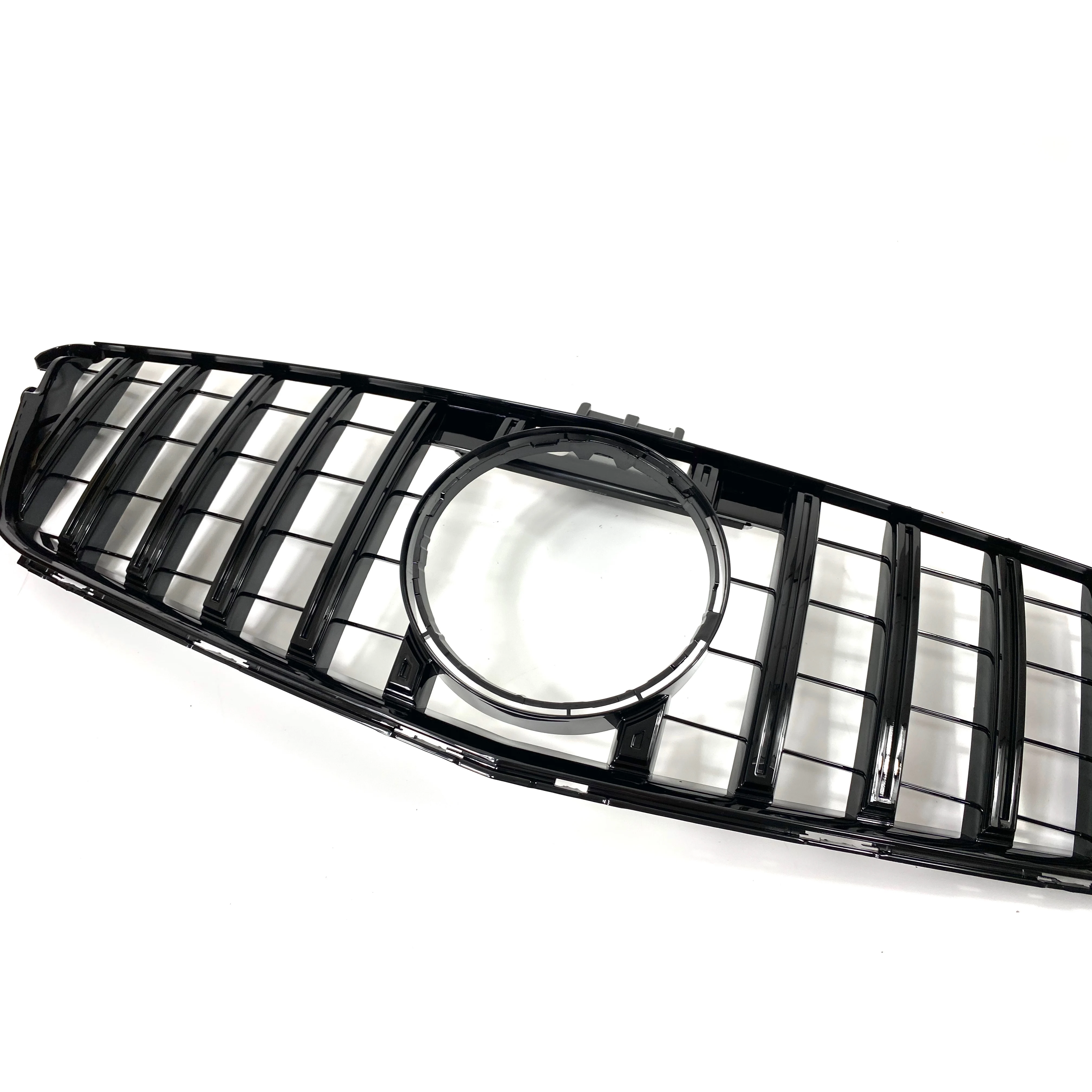 W204 GTR Style Silver Front Bumper Grille Grill for Mercedes Benz C ...