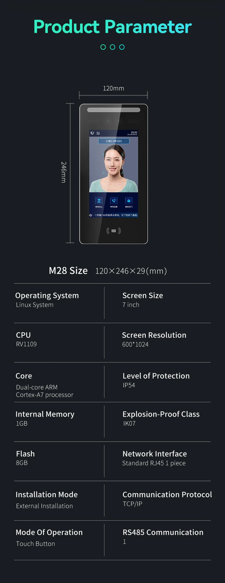 LEELEN Apartment Building Visual Intercom System - OEM/ODM