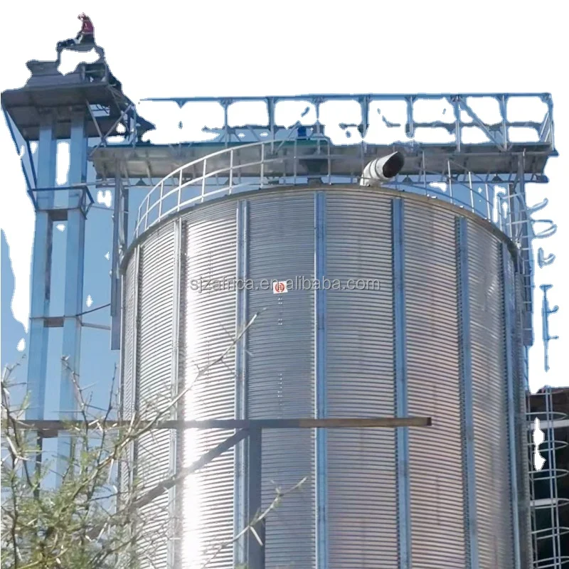 Maize Soybean Storage Silo Tank 200 Tone Silo Grain Storage 1000mt ...