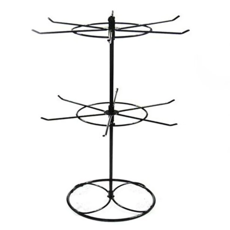 Three Tier Wire Counter Display Keychain Jewelry Display Rack - Buy ...