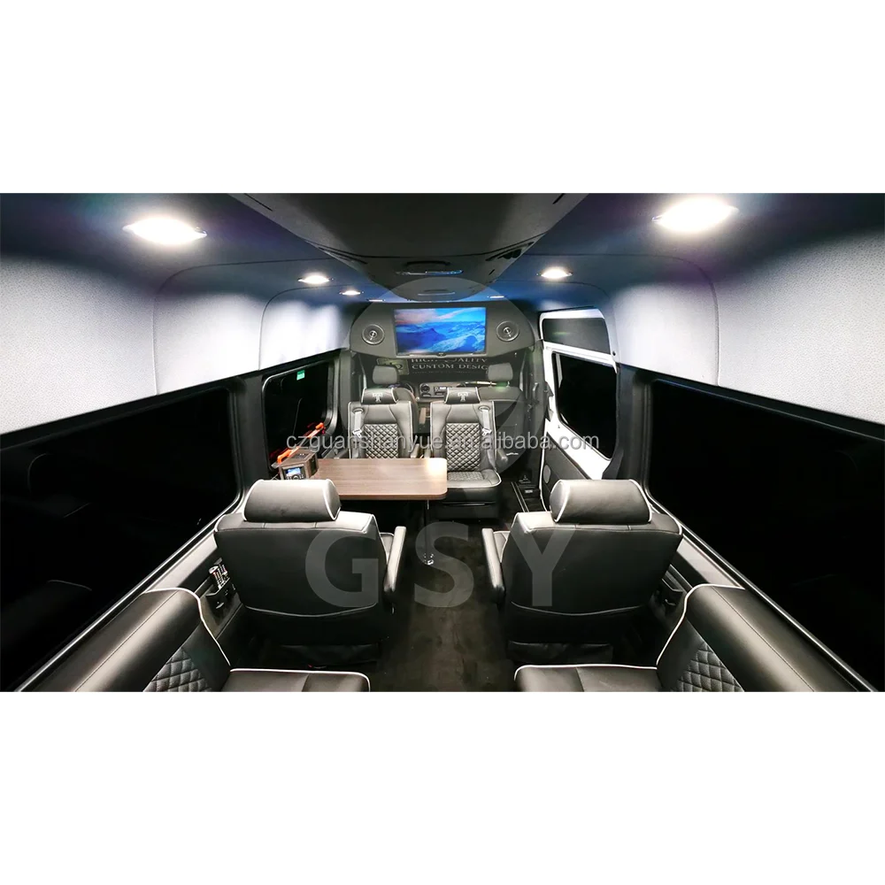 Electric Folding Table & Interior Kit for Mercedes Sprinter Van W907 ...