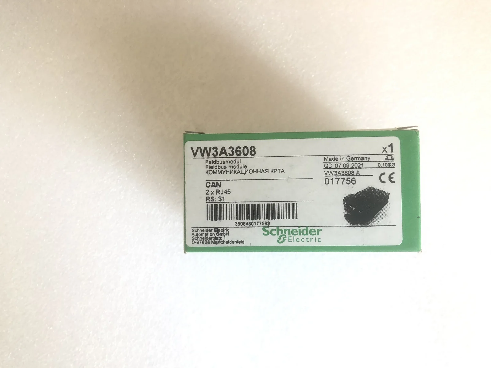 Vw3a3608 In Original Box With 1 Year Warranty Fast Delivery - Buy ...