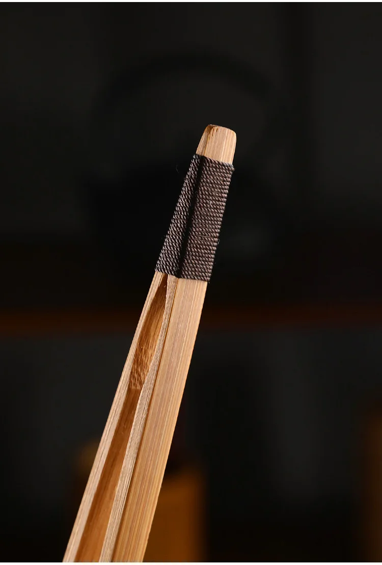 Harmony Hot Selling Natural Chinese Tea Tweezers - Bamboo
