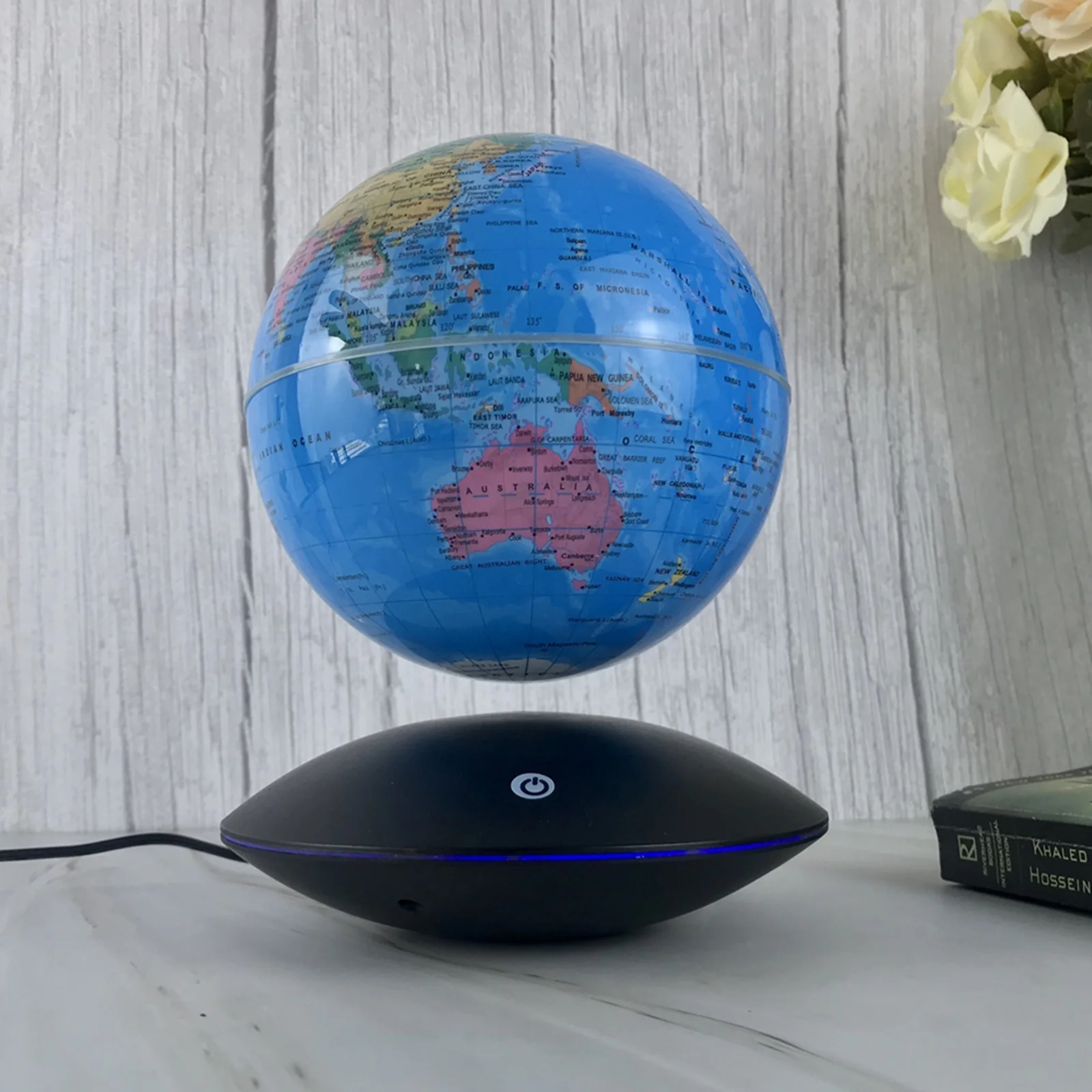 HCNT Floating World Map Globe - Educational Gift