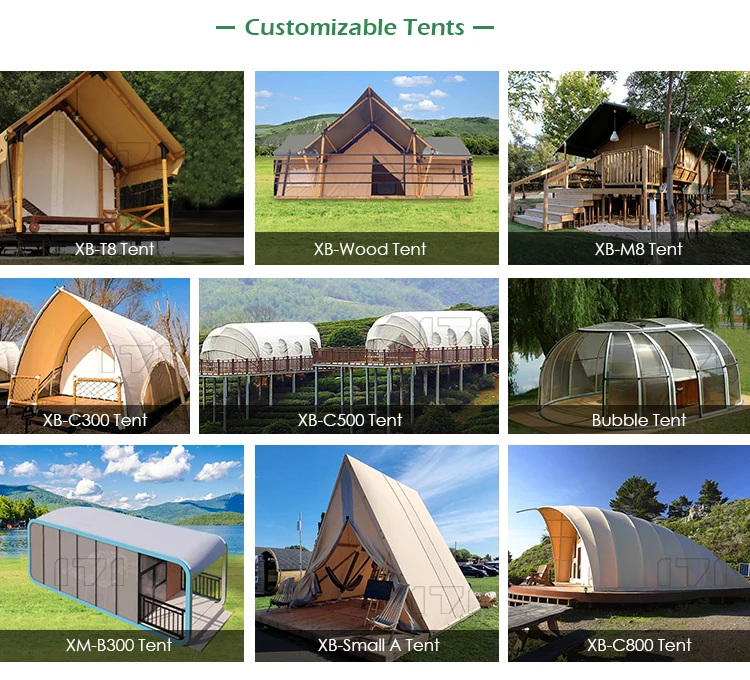Sturdy Structure Safari Glamping Tent Glamping Tent Safari Luxury ...