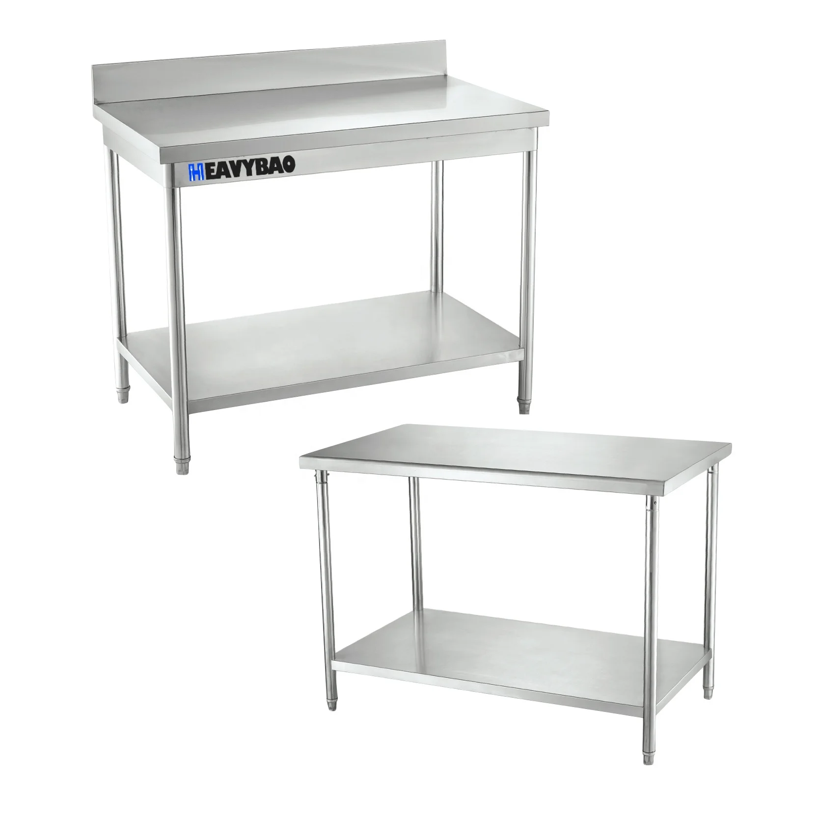 Heavybao Stainless Steel Work Tables for Commercial Kitchens