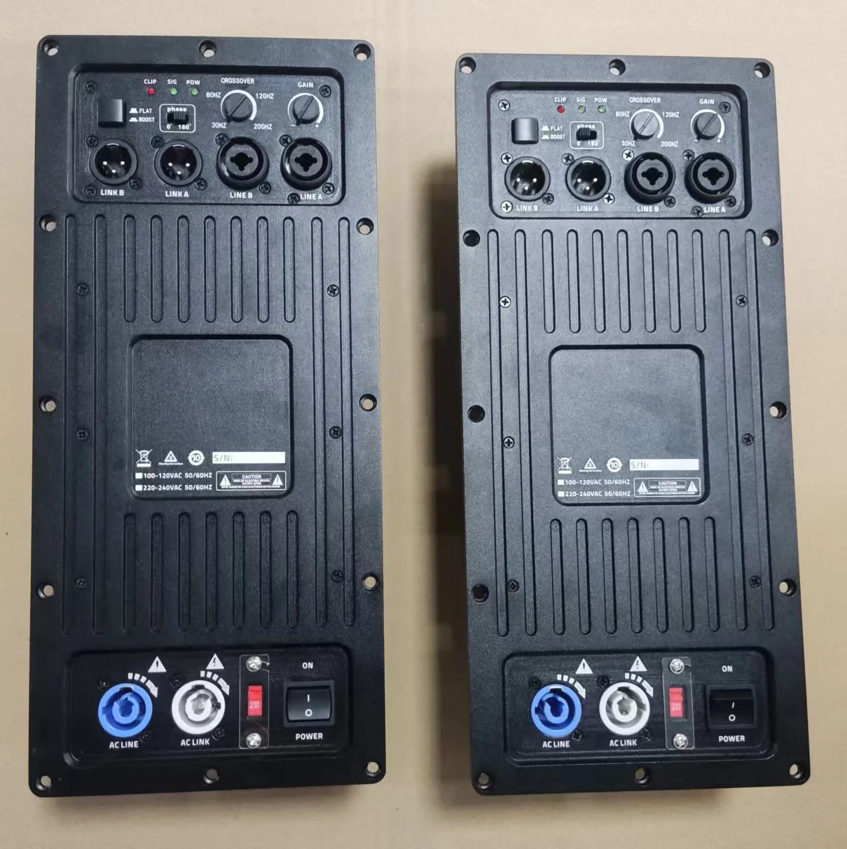 D Class Active Subwoofer Amplifier - 2400W 4ohm Power