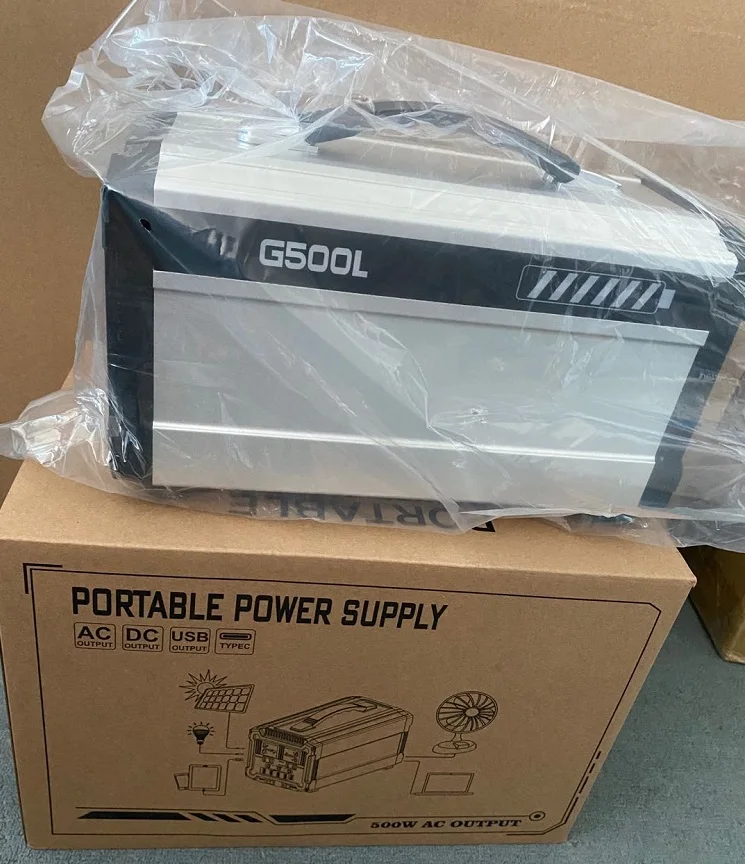 500w Lifepo4 Power Supply Station 144,000mah Storage Battery All In One Energy Systems Solar ...