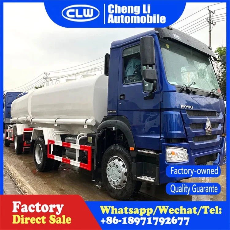 Howo 4x2 12m3 15000liters Water Spraying Carrier Truck Watering Tanker Vehicle For Sale - Buy ...