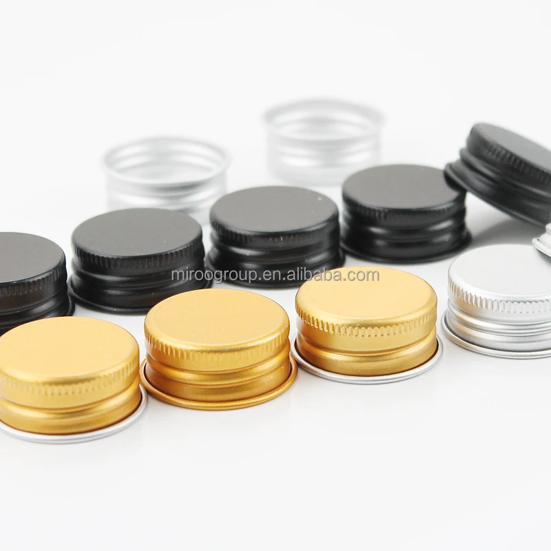 Customized Aluminum Metal Screw Cover Cap 18mm 20mm 24mm 28mm Aluminum ...