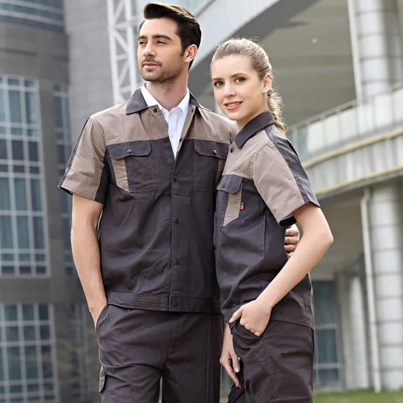 New Labor Workwear Clothes Man And Woman Overalls Work Uniform Car ...