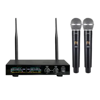 Brand New Uhf Wireless Dynamic Microphone With Led Display Multiple ...