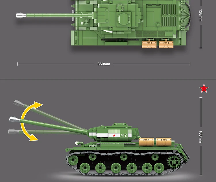 Ww2 Army Tanks Toy Building Sets Adult Collectible Model Tanks Sets ...