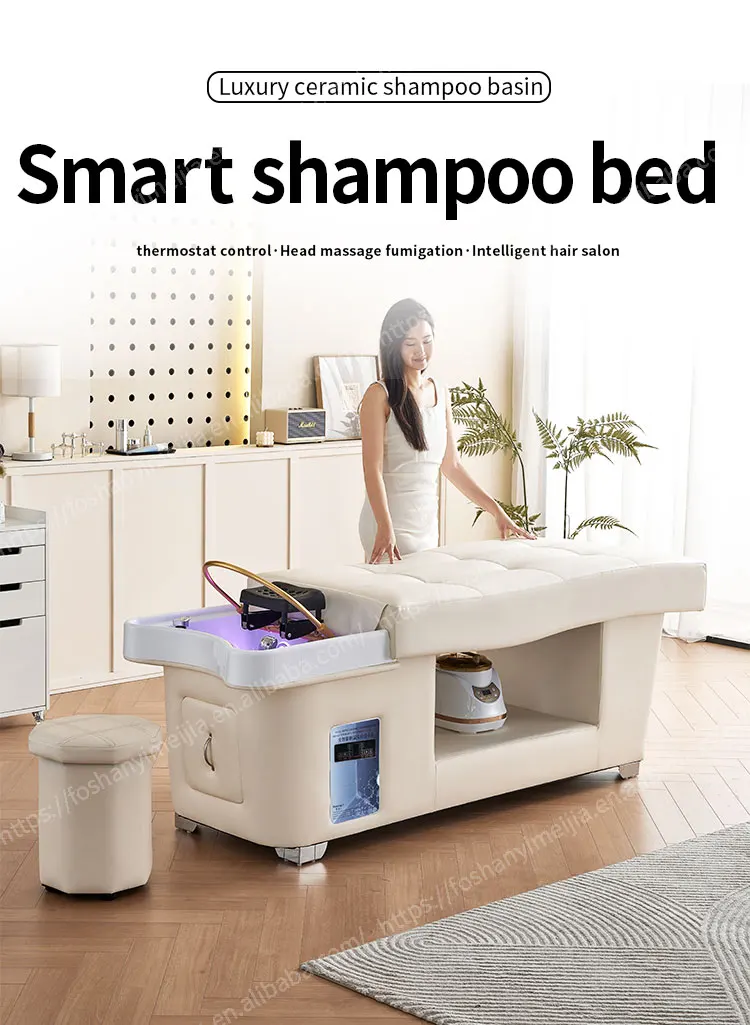 Salon Thai Massage Hair Wash Bed Head Spa Water Therapy Shampoo Bed ...