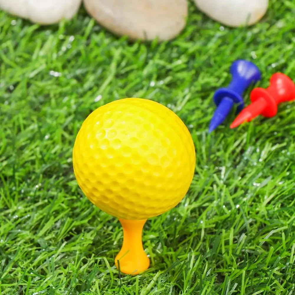 Unbreakable Rubber Golf Tees - Consistent Height for Practice