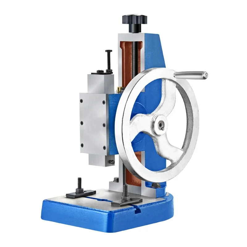Desktop Press Micro Punch Steering Pheel Punch Disk Riveting Punch 0.5t ...