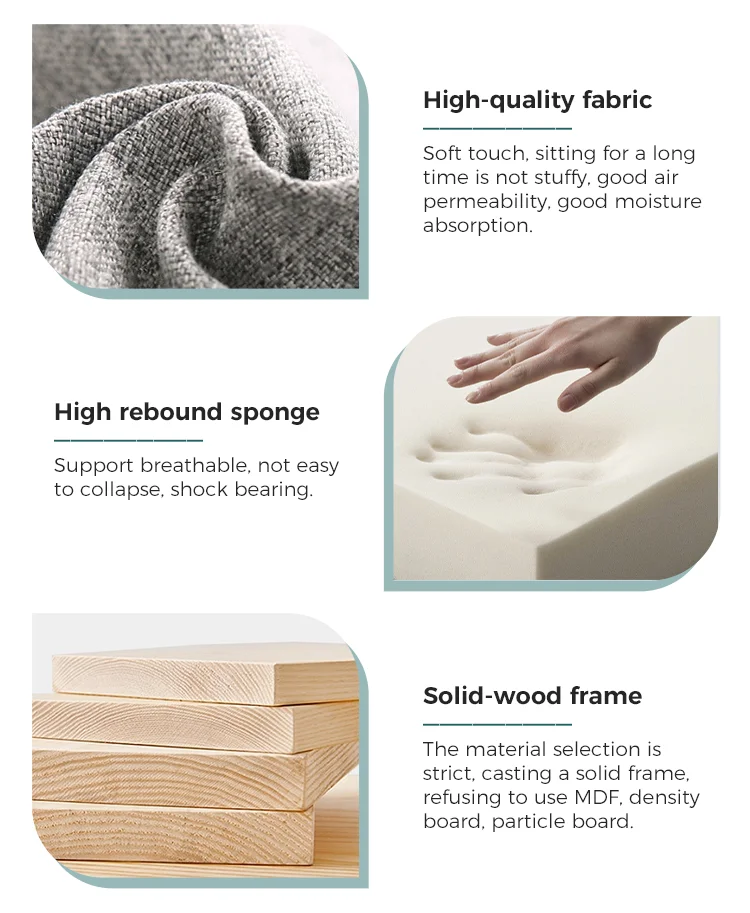 Cheap Full Size Pull Out Good Moisture Absorption Economic Sofa Bed With Storage Upholstered ...