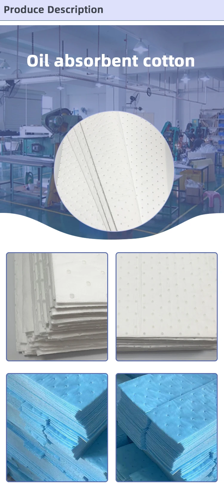 Customized Kitchen Oil Absorbent Cotton Anti Leakage Oil Absorbent ...