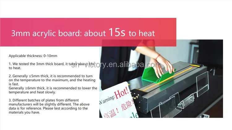 Newest Upgraded Acrylic Channel Letter Hot Bending Machine Thermal ...