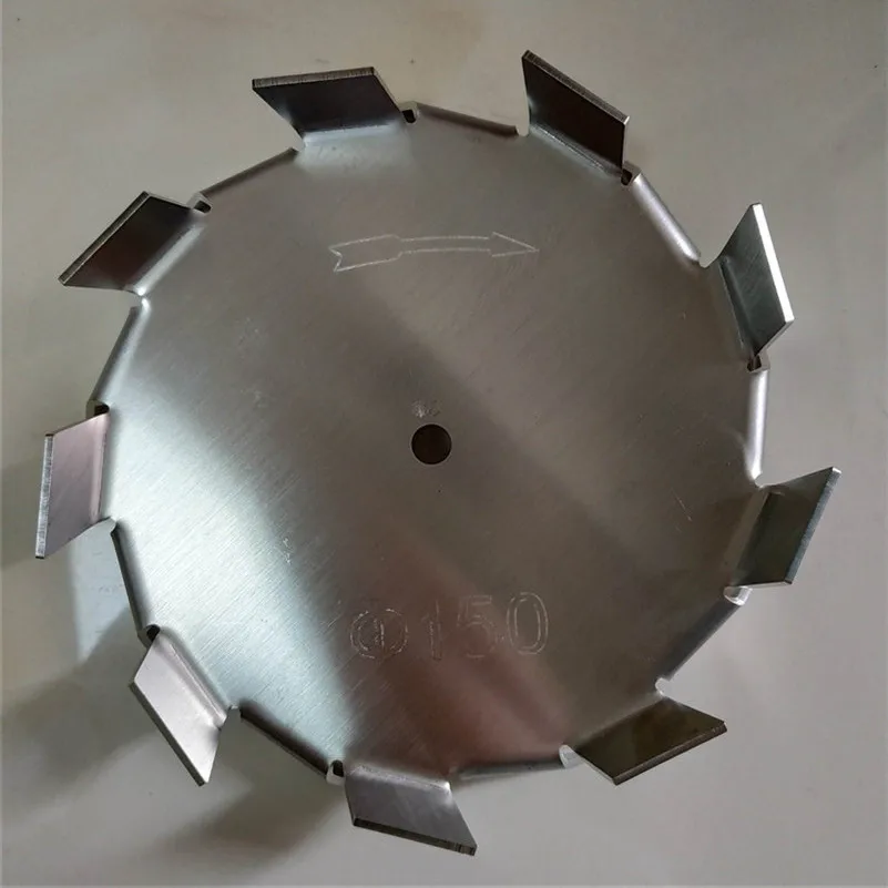 SUS304 Stainless Steel Sawtooth Plate Agitator Disk Mixer Machine Parts ...